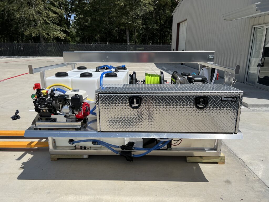 Aluminum Truck Skids - Texas Pressure Washing Store