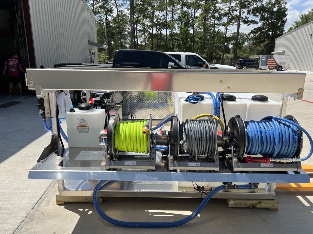 Aluminum Truck Skids - Texas Pressure Washing Store