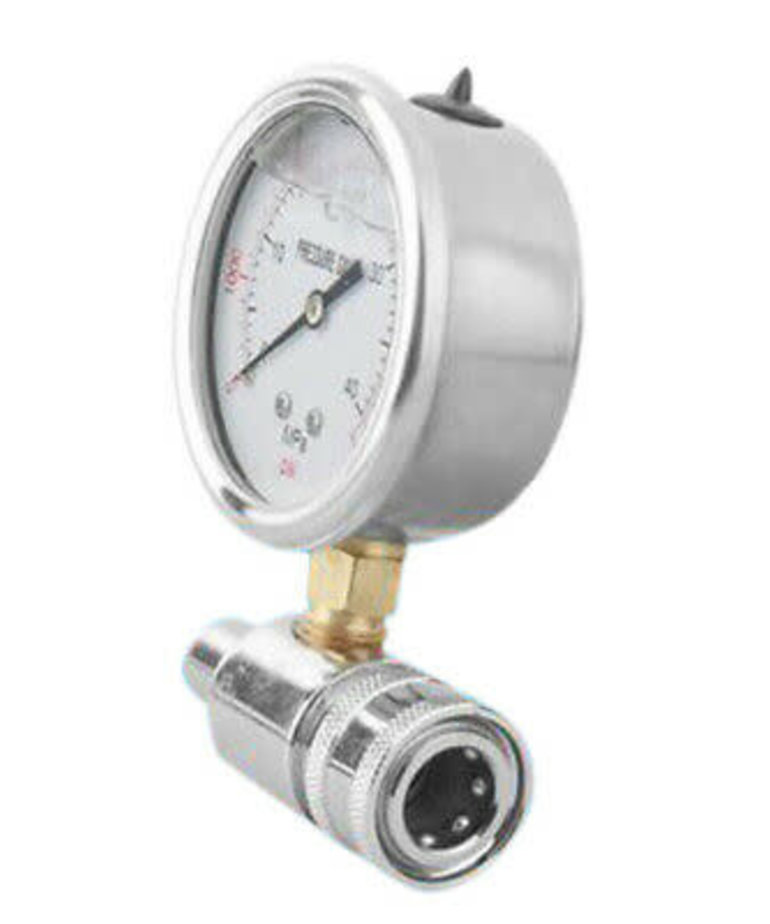 Pressure Gauge 3/8" Quick Connects - TPWS Tampa