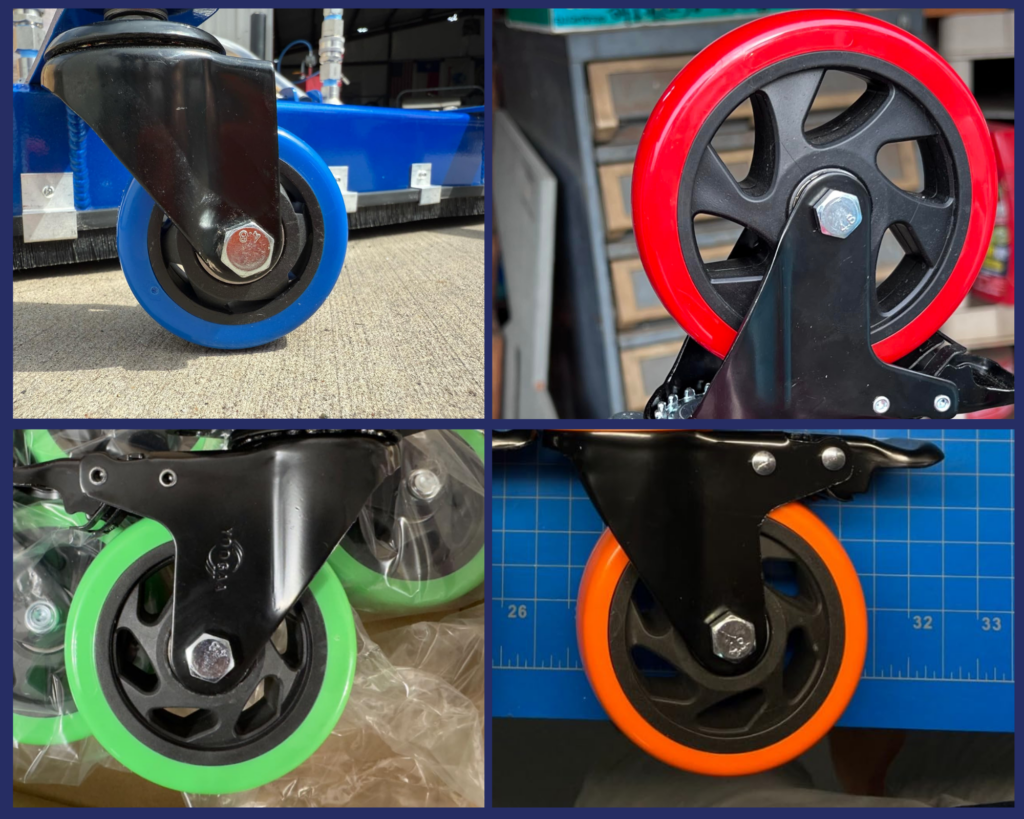 32" Hephaestus "The Hammer" Custom Color Casters - TPWS Tampa